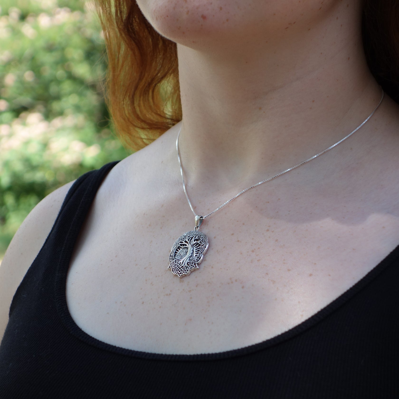 Rising Sun - Interconnect Celtic Knot Tree of Life Sterling Silver Pen ...